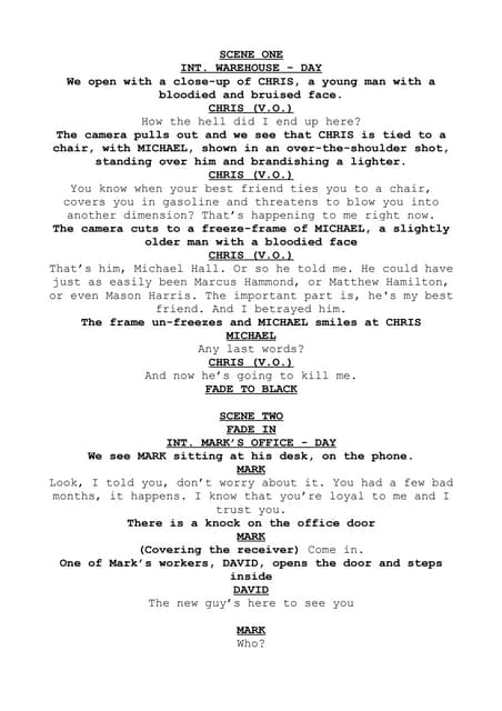 Magazine blocking | DOCX