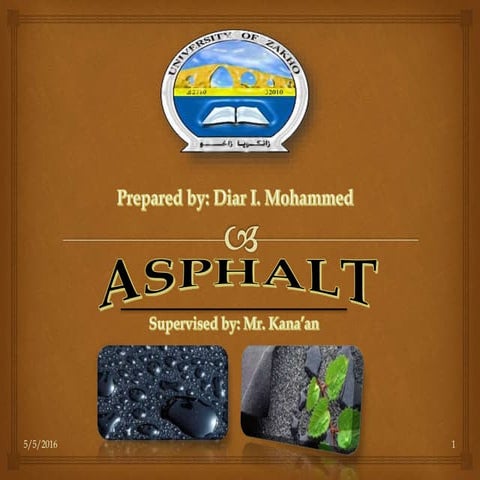 Asphalt | PPT