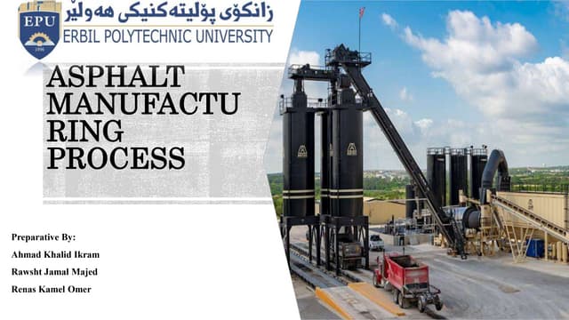 Asphalt | PPT