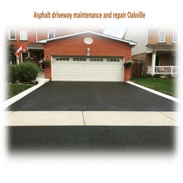Asphalt driveway maintenance and repair Oakville | PPT