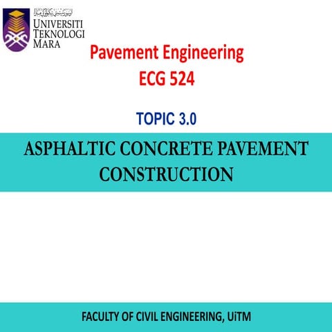 Method of Statement - Pavement works | PDF
