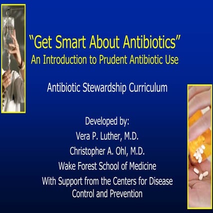 Antimicrobial stewardship | PPTX