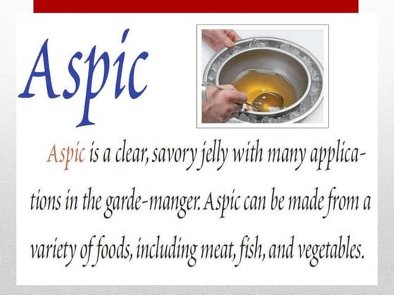 Chapter 18 chaud froid | PDF