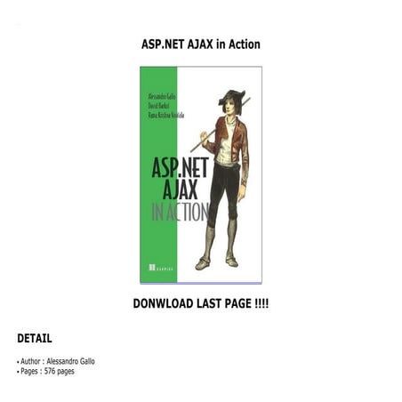 ASP.NET AJAX in Action | PDF