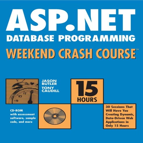 Aspnet Database Programming Weekend Crash Course Pdf Databases