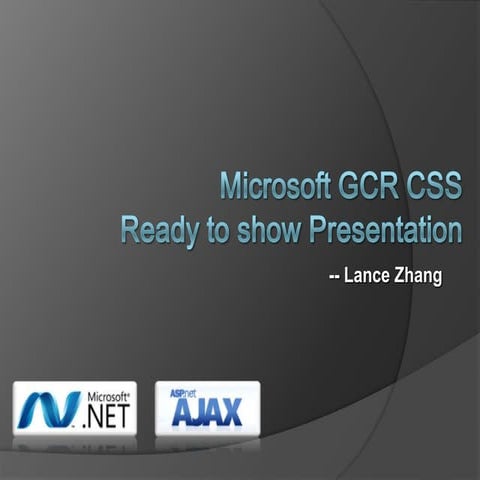Aspnet Ajax Performance Improvement Ppt 