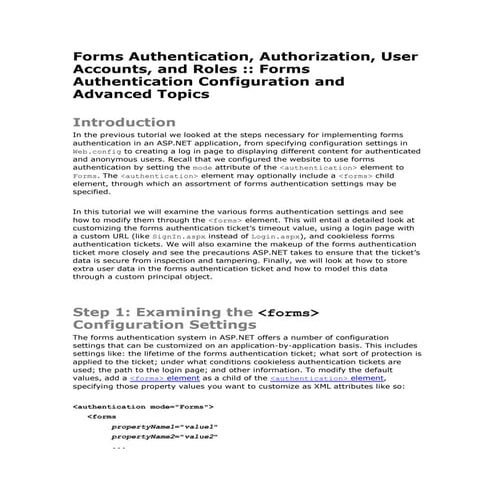 Aspnet Auth Advanced Cs Pdf