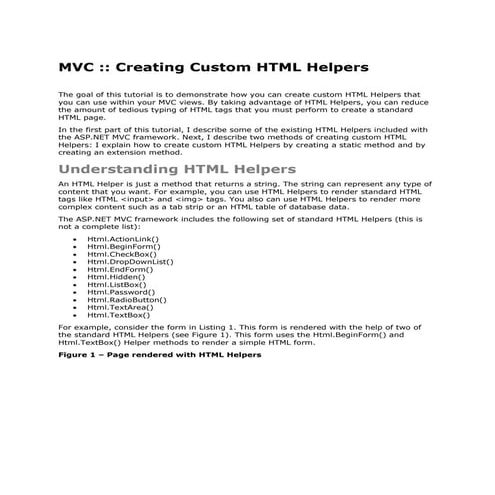 Aspnet Mvc Tutorial9cs Pdf 8122