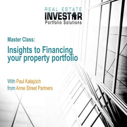Property Investment Finance Hints, Tips And Strategies | PPT