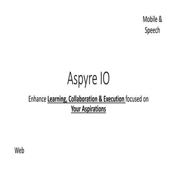 Aspyre IO Teaser | PPTX