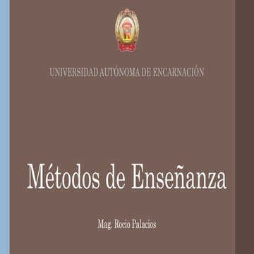 Métodos de Enseñanza | PPTX