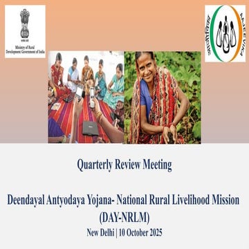 non farm vertical progress review by nrlm | PPTX