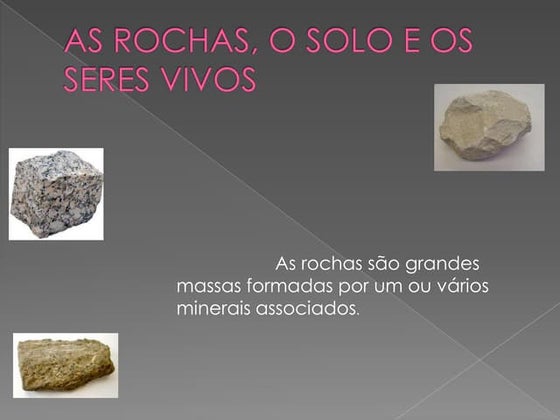 Propriedades das rochas | PPTX