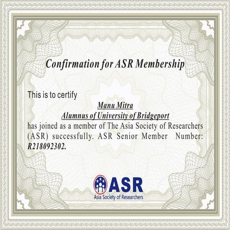 ASR senior member (r218092302) | PPT