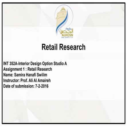 retail research | PPTX