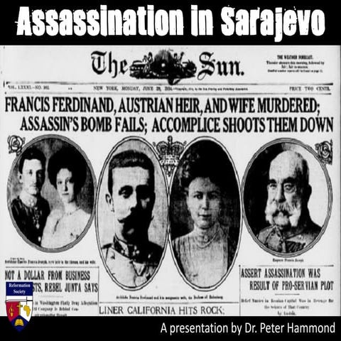Assassination in Sarajevo | PDF