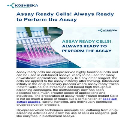 Application of animal cell culture in drug testing | PPTX