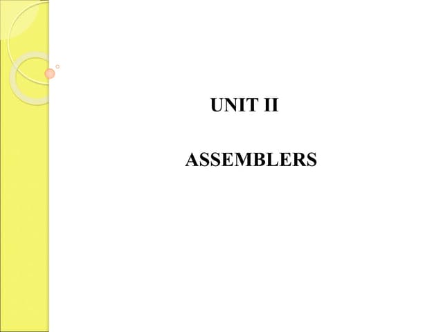 Assemblerfullslidesppt 5706