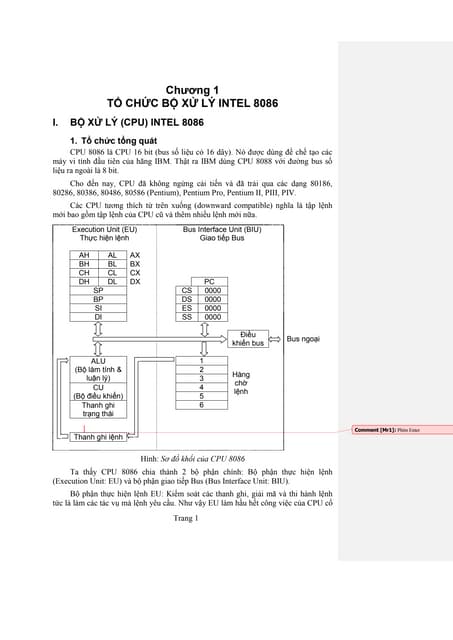 Tim hieu thanh ghi in asm | DOC