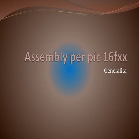 Assembly | PPSX | Programming Languages | Computing