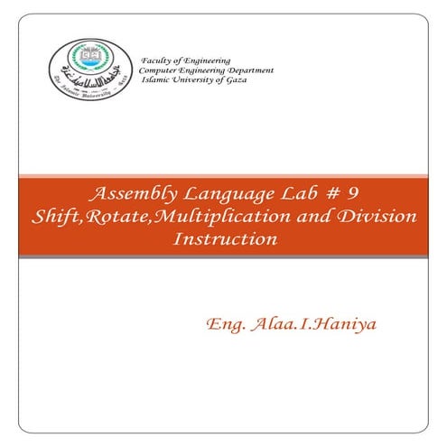 Assembly Language Lab9 Pdf 