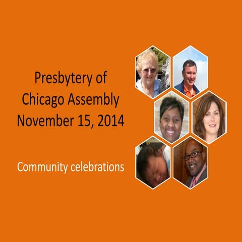 Presbytery of Chicago Assembly - November 2014 | PPTX