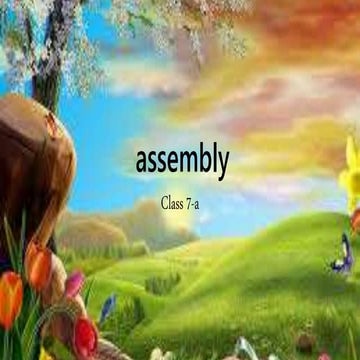 Assembly ppt | PPTX