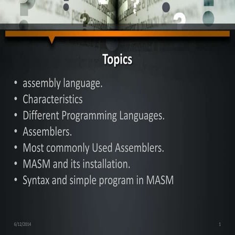 Assembly final 2 | PPT