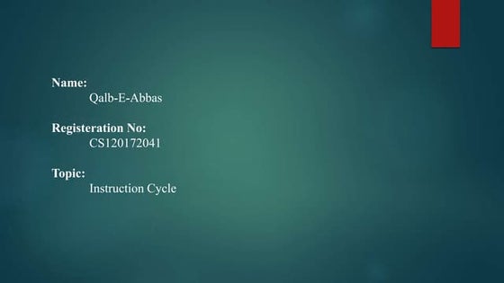 Digital Principles and Computer Organization | PPTX