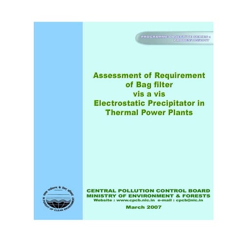 Assement of-bag-filter-vs-esp-cpcb | PDF