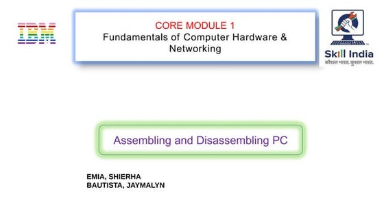 CSS L05 - Computer System Assembly | PPT