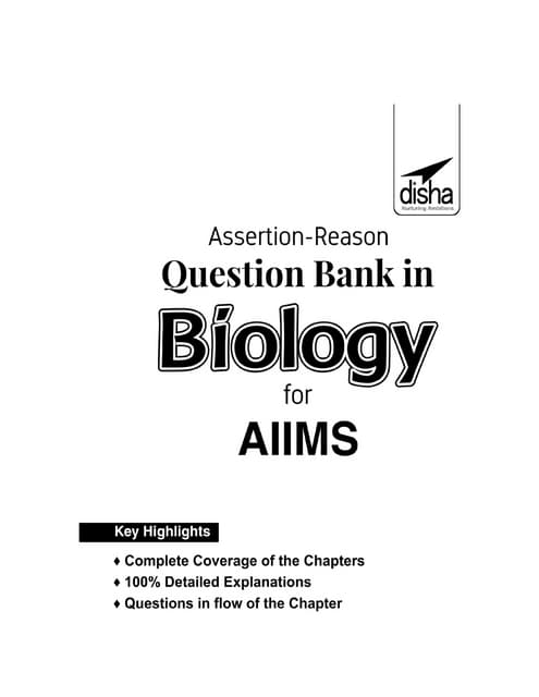 Assertion reason question bank - disha experts | PDF Assertion reason question bank - disha experts | PDF