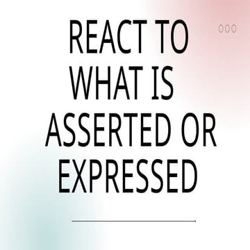 Assertion ppt.pptxfhgfyhtytyryreyetrssetrdsg | PPTX