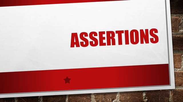 OPINION and assertion lesson Grade 10.pptx