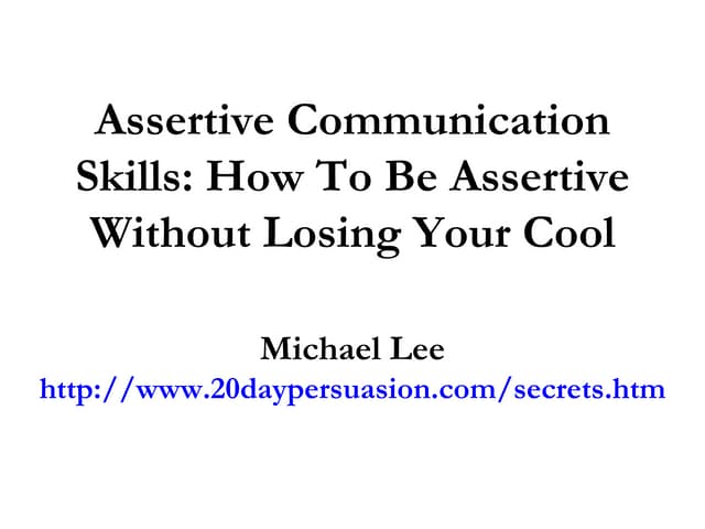Communication+Skills | PPT
