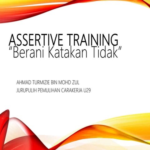 Assertive Training | PPTX