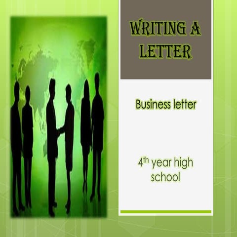 Basic and miscellaneous parts of business letter | PPT