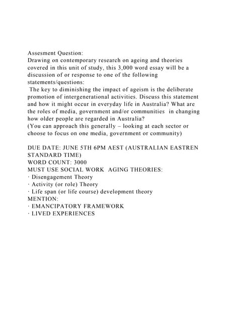 Define the terms worthy poor and unworthy Identify an.docx
