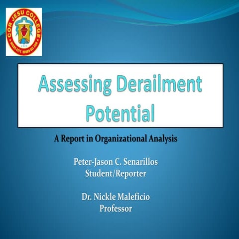 Assessing derailment potential | PPTX