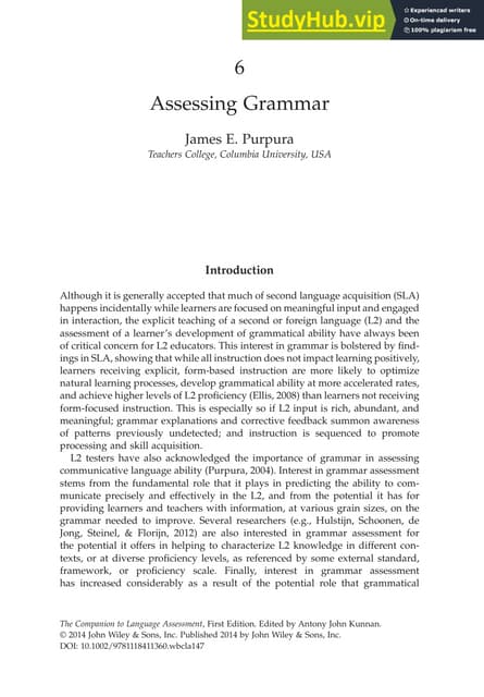 Presentation in class-- language aptitude.ppt | Educational Assessment | Education