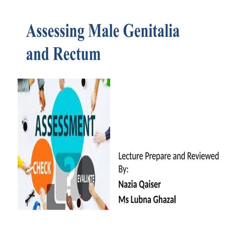 A Guide to the Clinical Male Urogenital Examination | PPTX
