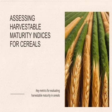 Accessing Maturity Indices agricultural.pptx