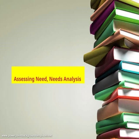 Assessing need, need analysis, situational and enviroment.pptx