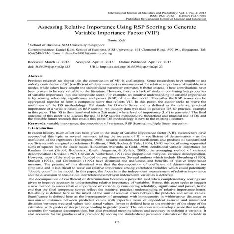 Exploring Variable Clustering and Importance in JMP | PDF