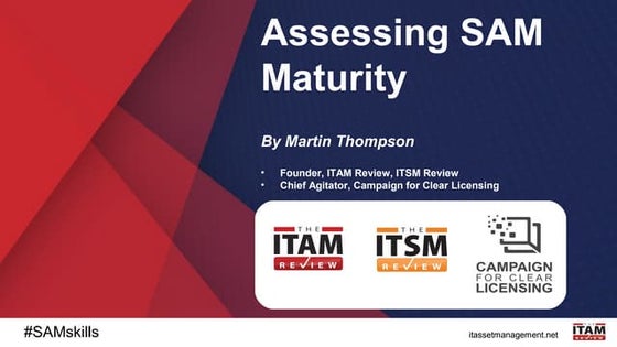 ITAM Review 2014 Salary Survey Results | PPT