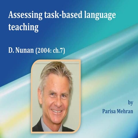 Assessing Task-based Language Teaching | PPT