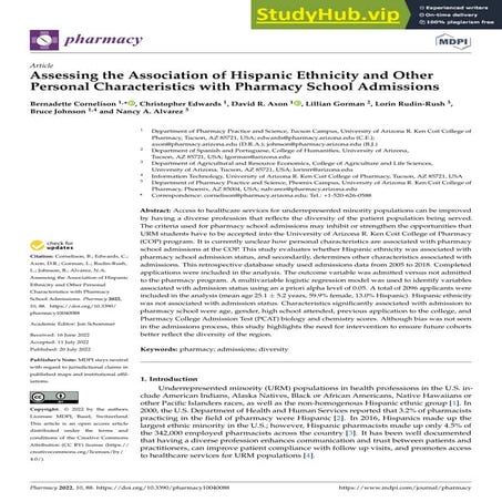 Appalachian College of Pharmacy | PDF