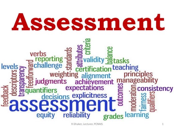 Assessment and Evaluation | PPT