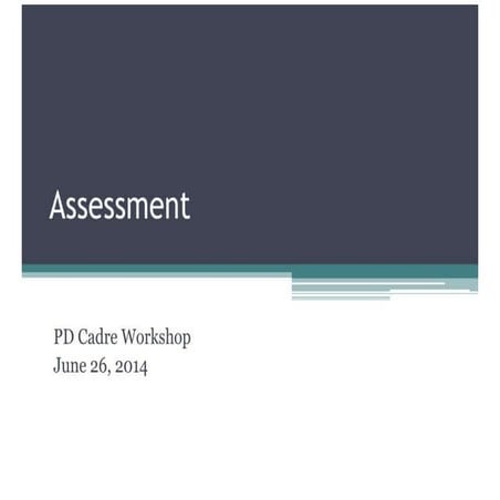 Assessment | PDF