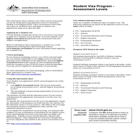 Assessment levels | PDF
